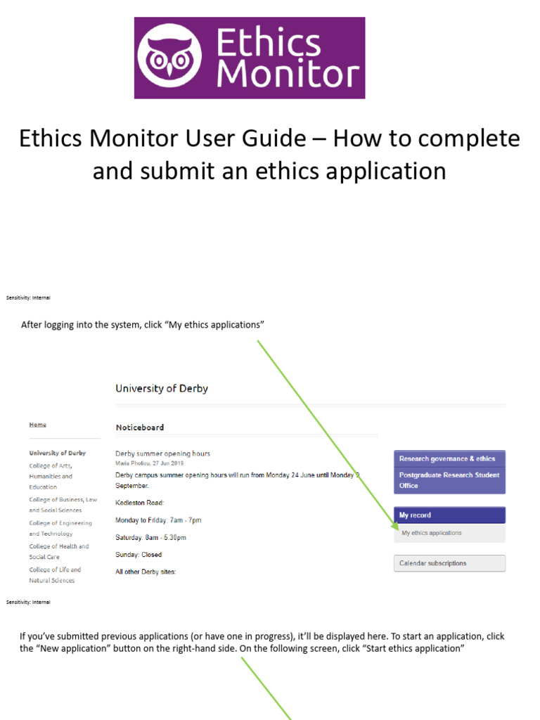 Ethics Monitor Student User Guide v1 | PDF | Question | Computing