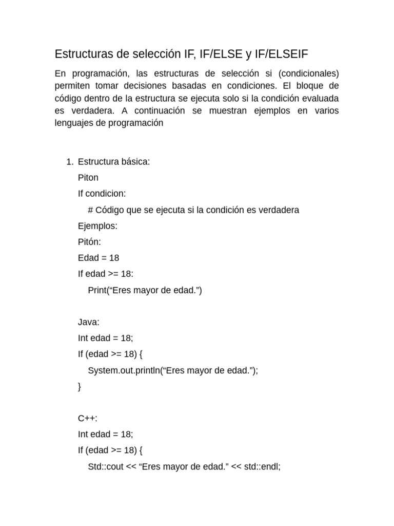Investigación U4 | PDF | Flujo de control | Java (lenguaje de programación)