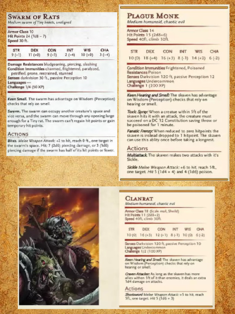 Rat Block 1 | PDF