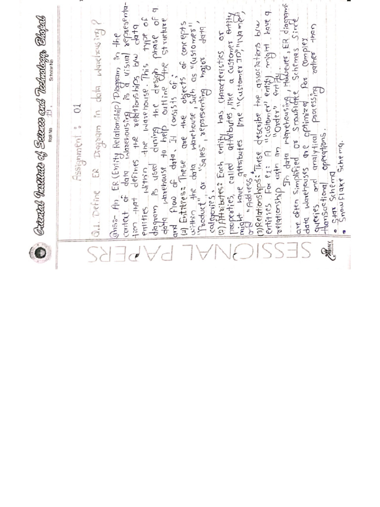 DWH Chanchu Assignment 01 | PDF