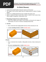 What Is A Perpend in Brickwork | PDF