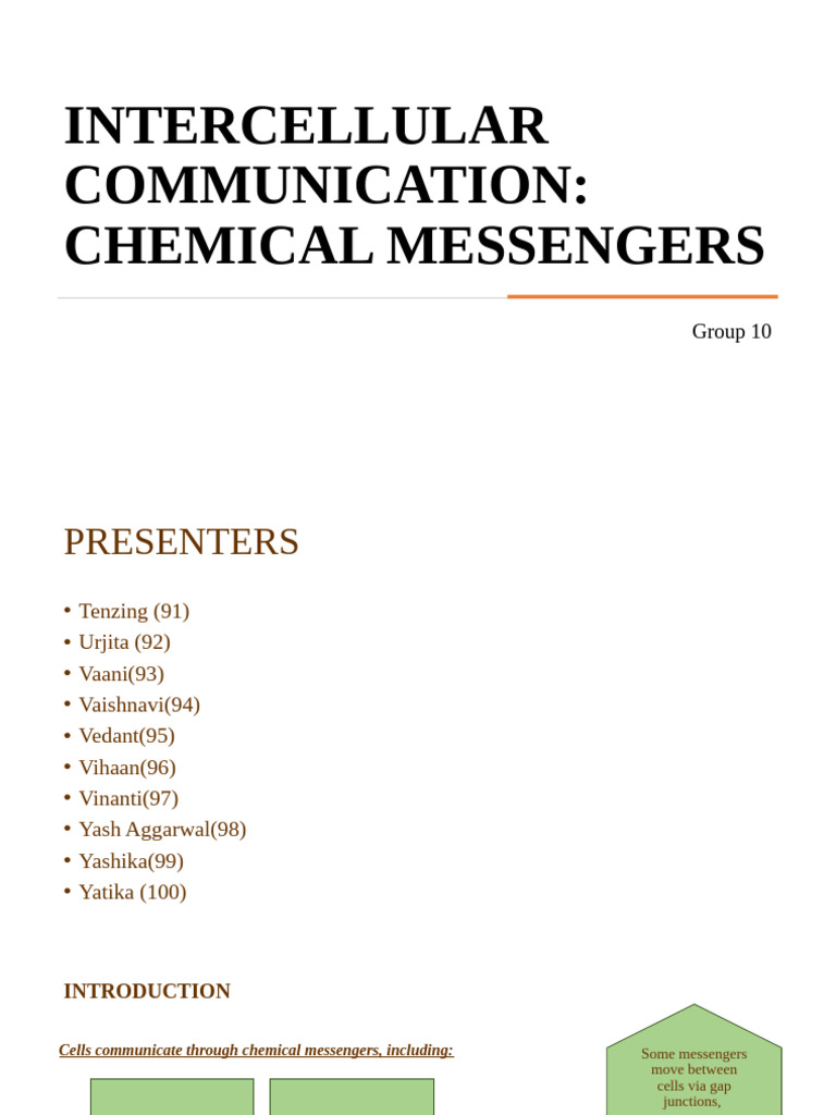 Intercellular Communication | PDF | Calcium In Biology | Cell Signaling