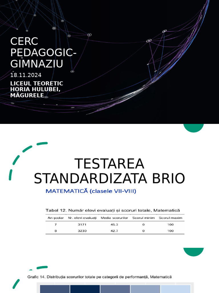 Cerc Pedagogic - LTHH | PDF