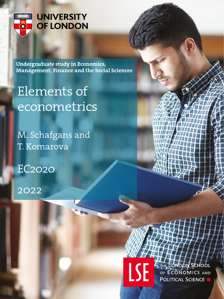 Elements of Econometrics - Study Guide | PDF | Estimator | Regression Analysis