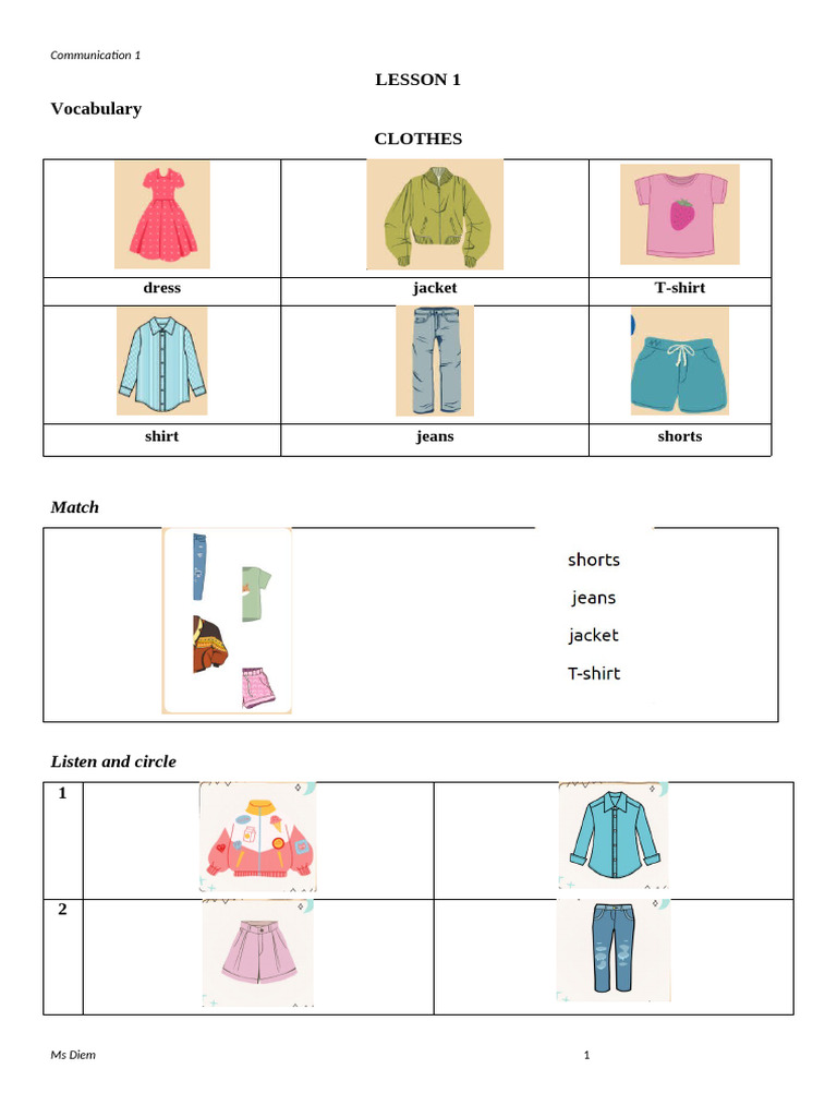 Lesson 1 | PDF | Lifestyle