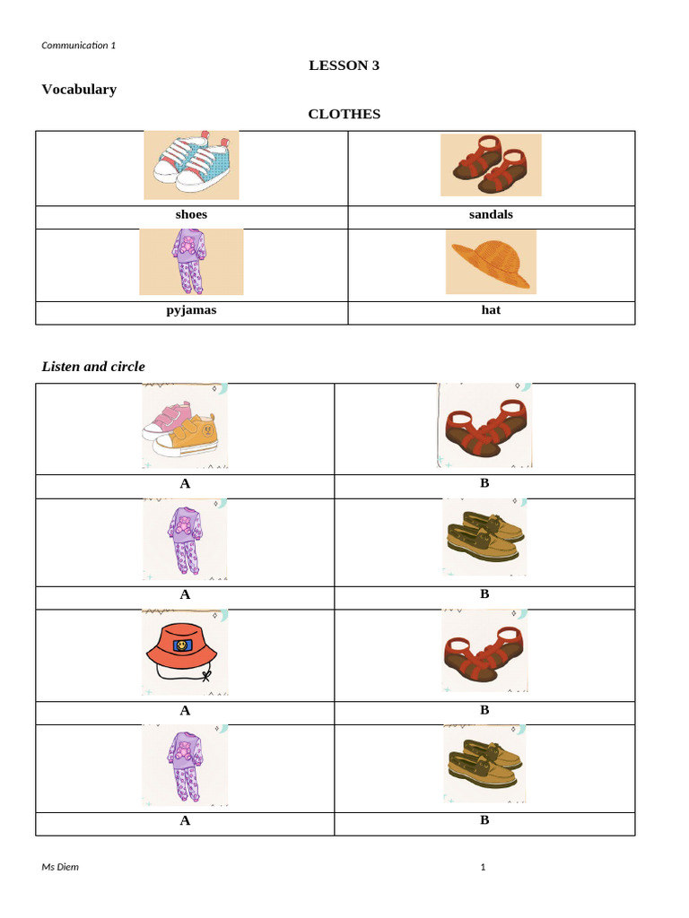 Lesson 3 | PDF | Language Arts & Discipline