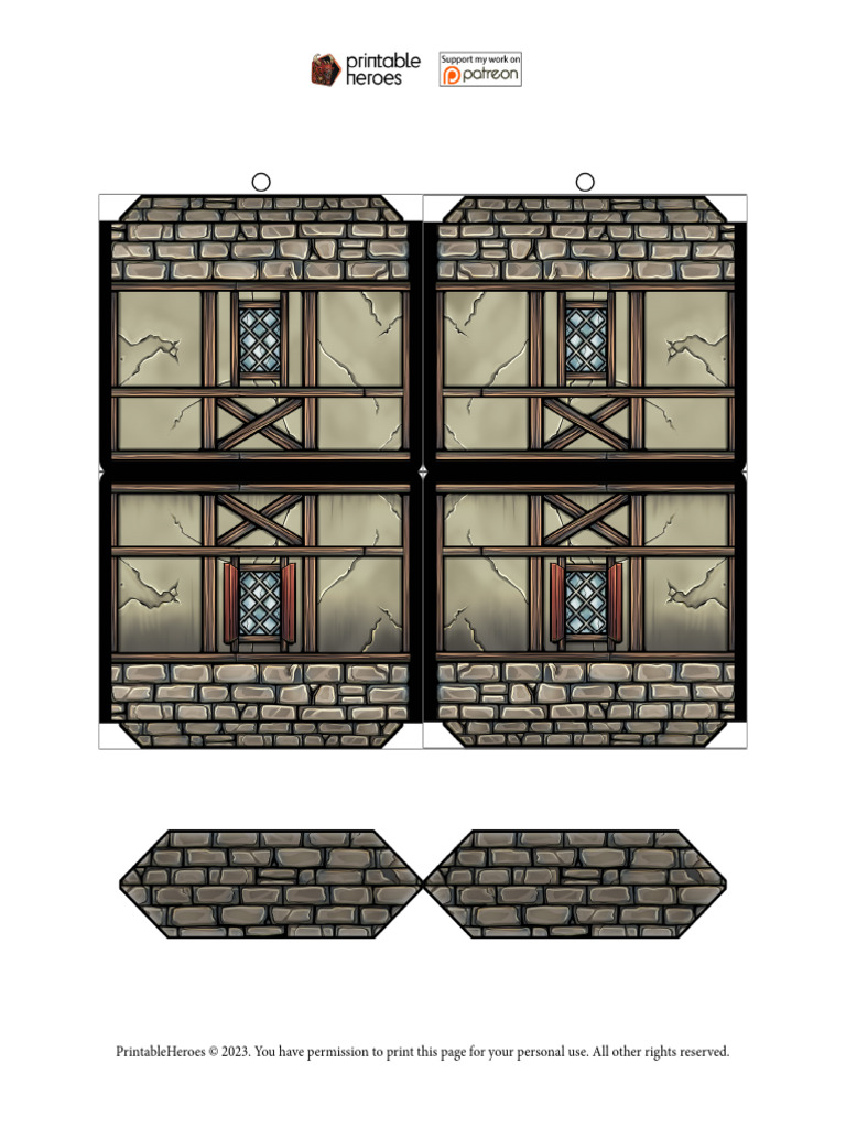 Modular Wall - Tudor - 3x1 - 03 - Free | PDF