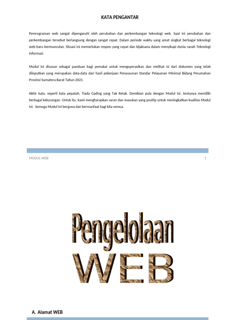 Modul Tutorial Jilid | PDF | Bisnis