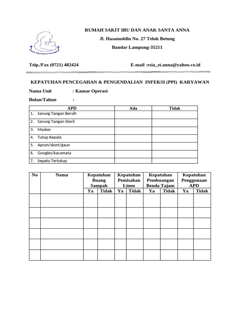 Ceklis Penilaian OK | PDF