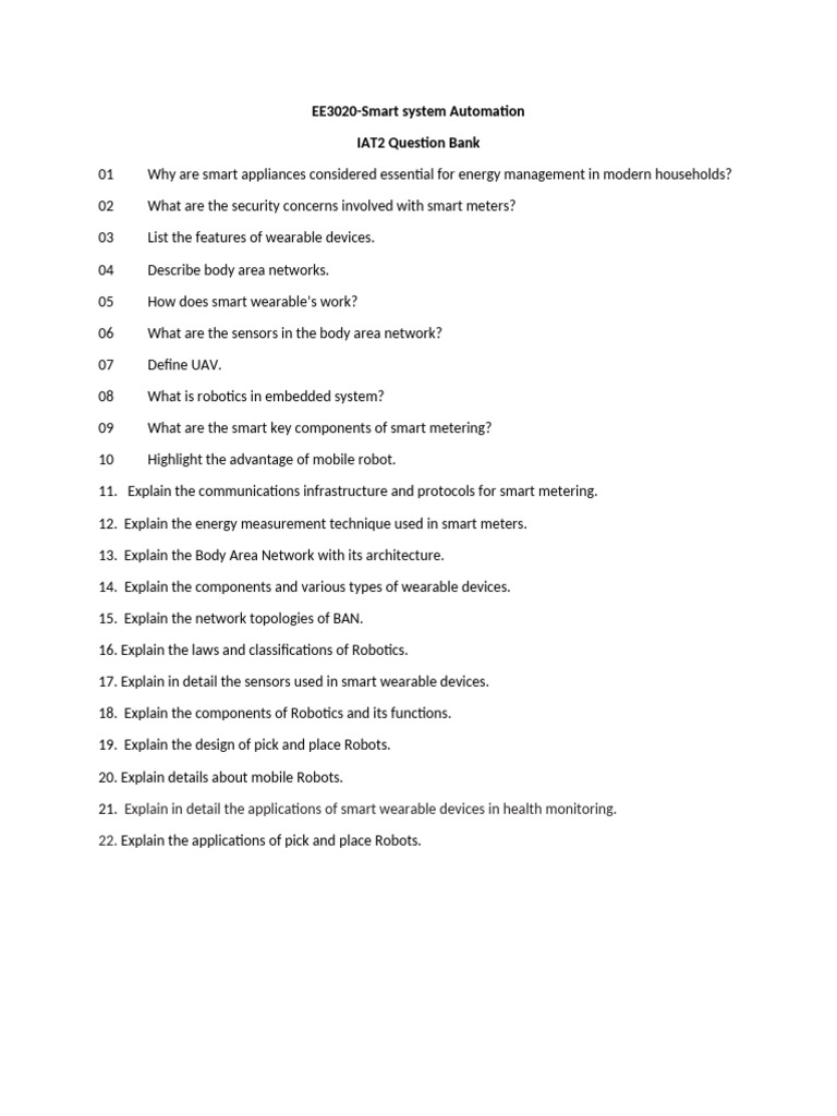 Ee3020 Ssa Iat2 QB | PDF