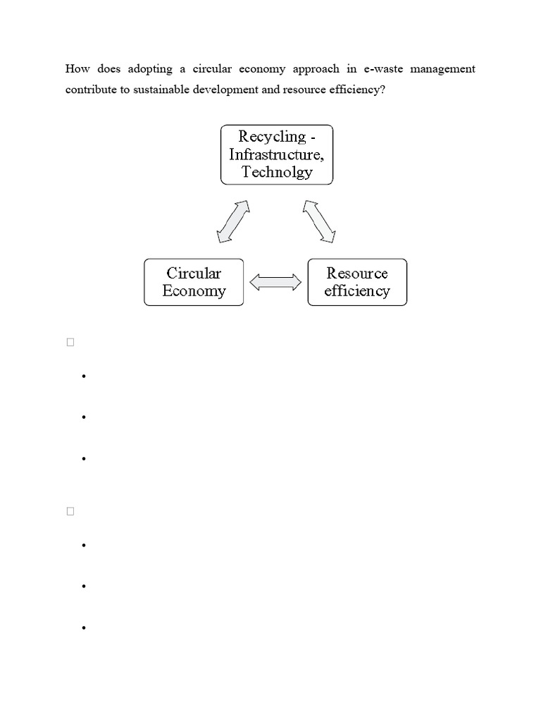Module 3 Notes | PDF | Recycling | Electronic Waste Module 3 Notes | PDF | Recycling | Electronic Waste