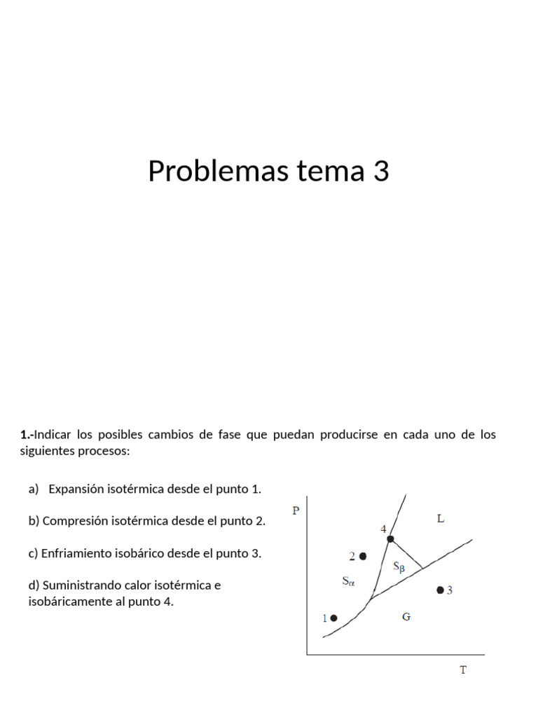 Problemas Tema 3 Termo Cinética | PDF | Ciencia y matemáticas | Tecnología