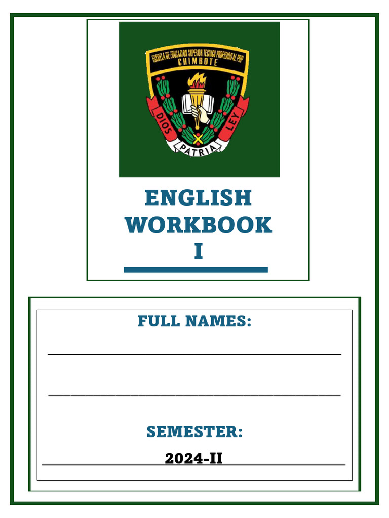 English Workbook PNP 1 | PDF | English Language | Vocabulary English Workbook PNP 1 | PDF | English Language | Vocabulary