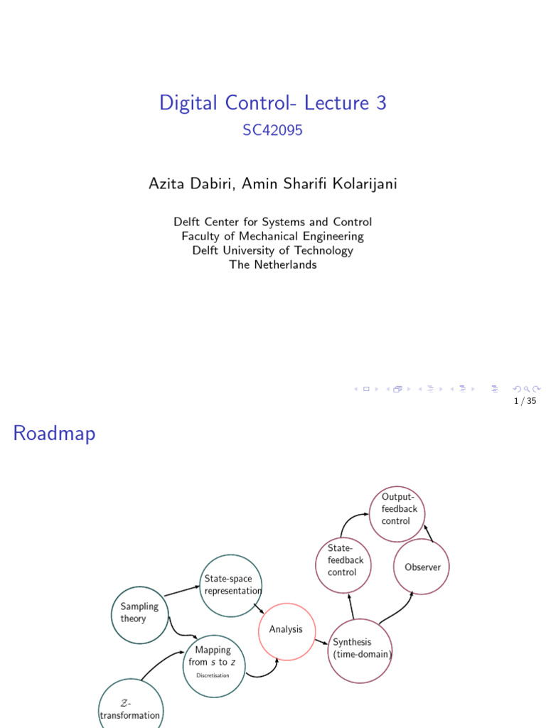 Lecture3-2024 | PDF | Signal Processing | Mathematical Analysis