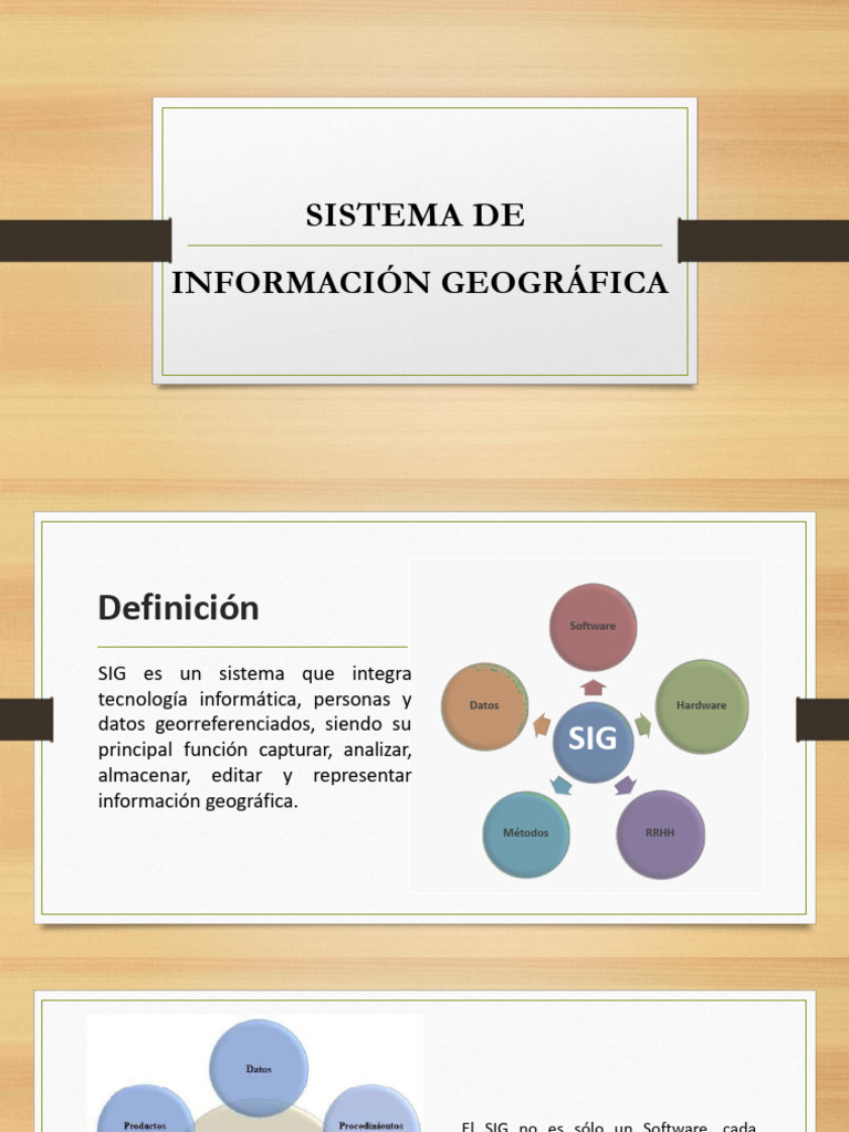 Sistema de Informacion Geografica | PDF | Sistema de información ...