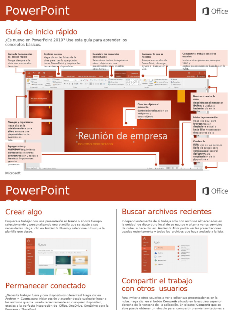 Powerpoint 2019 Quick Start Guide | PDF | Microsoft PowerPoint ...