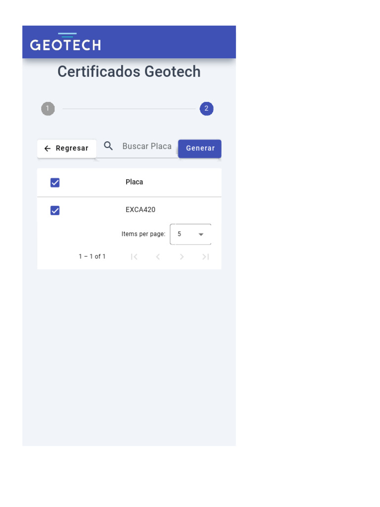 Certificados Geotech | PDF