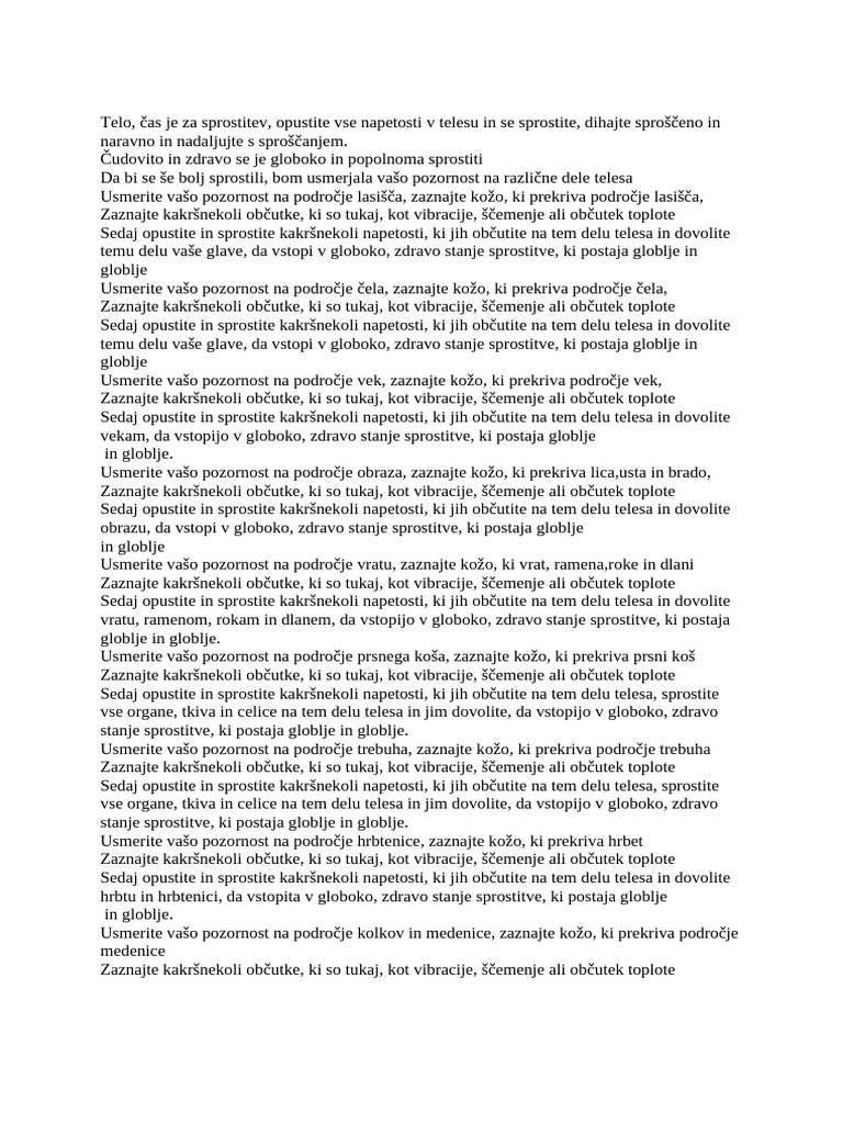 Silva Metoda-Telo | PDF