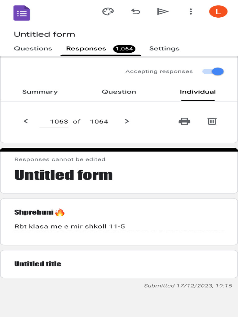 Untitled Form - Google Forms 15 | PDF