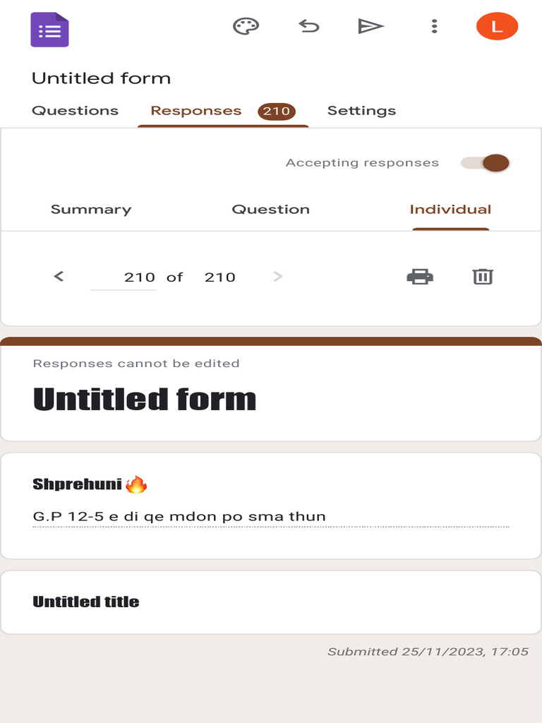 Untitled Form - Google Forms 7 | PDF