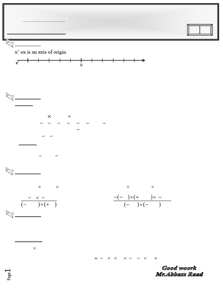 Grade 7 A Exam Decimal Numbers | PDF