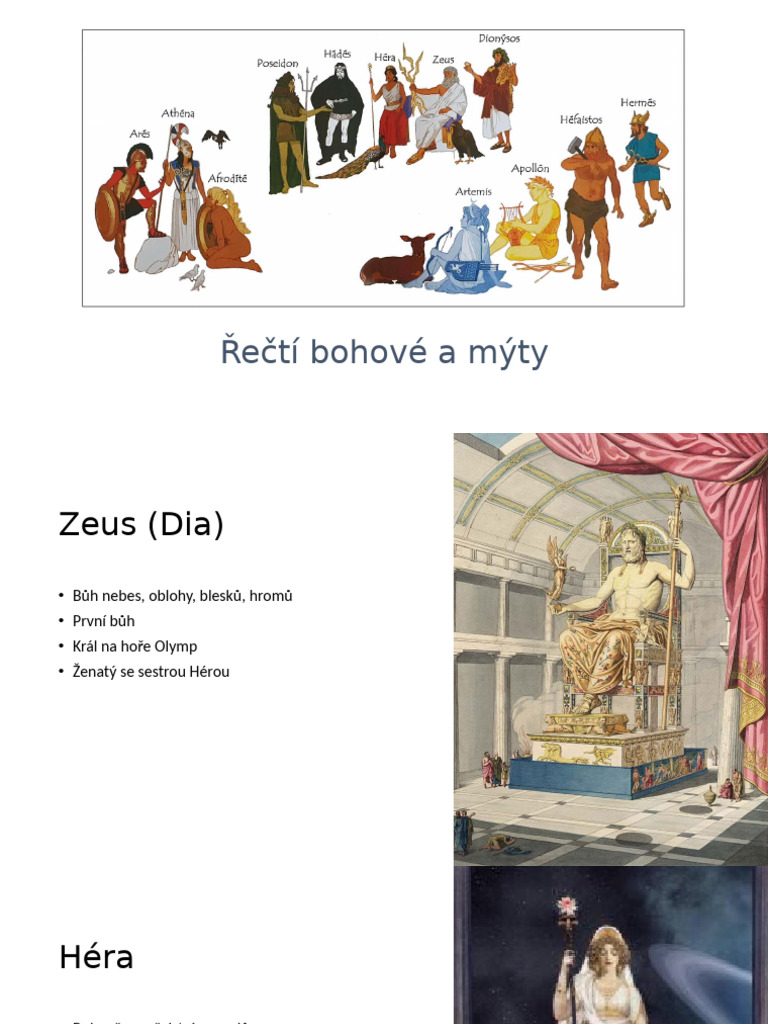 Řečtí Bohové | PDF