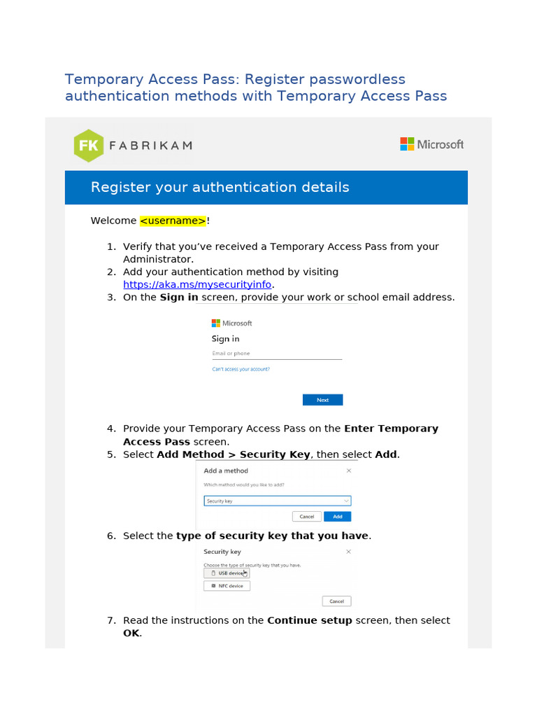 Passwordless-Template - Temporary Access Pass - Register Passwordless ... Passwordless-Template - Temporary Access Pass - Register Passwordless ...
