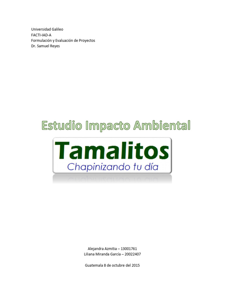 Estudio Impacto Ambiental.2 | PDF | Residuos | Contaminación