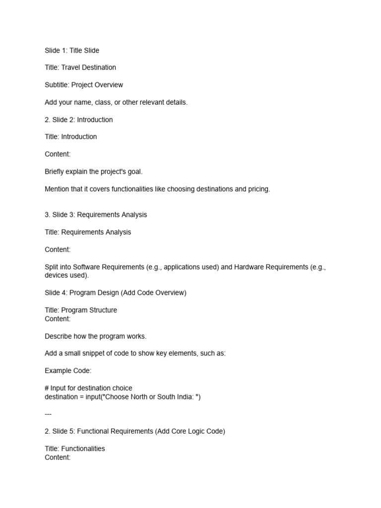 Travel Program Design Guide | PDF | Business