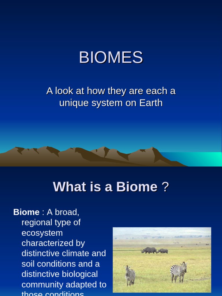 CGF3M Biome Lesson | PDF | Home & Garden | Technology & Engineering