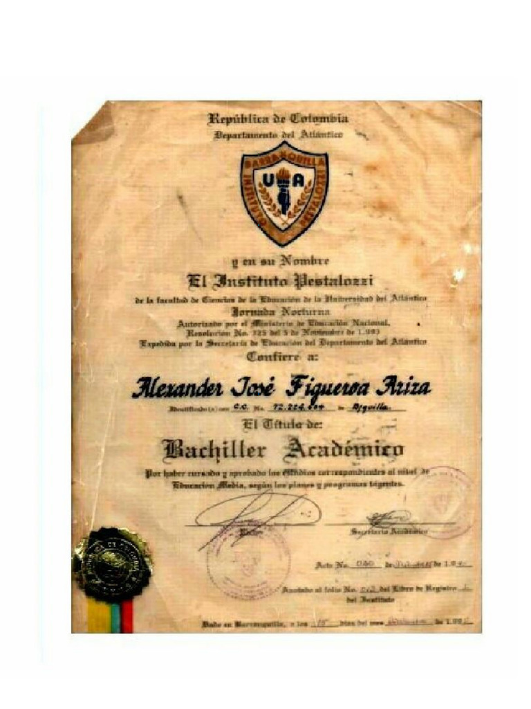 Diploma Alex Fi | PDF