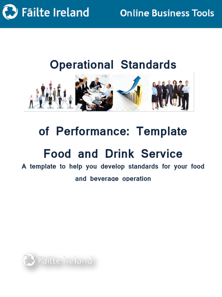 SOP Template Food and Drink Service OBT 08LTB OSP T1FDS 11 12 3 | PDF ...