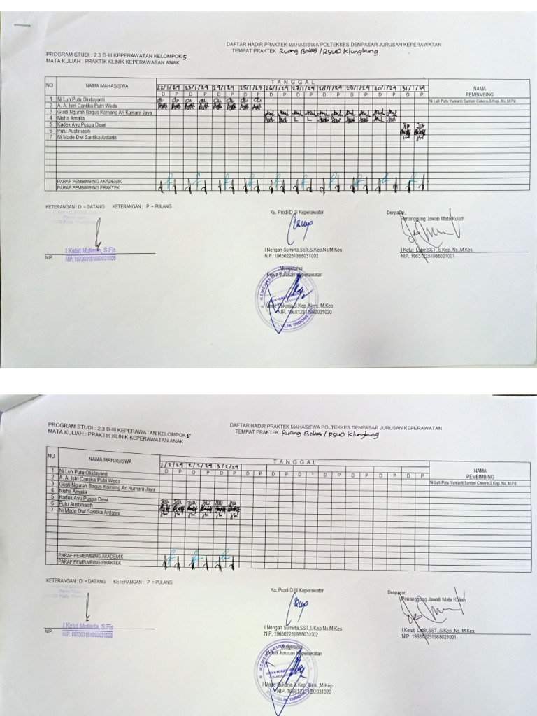 Ruang Bakas Absen | PDF