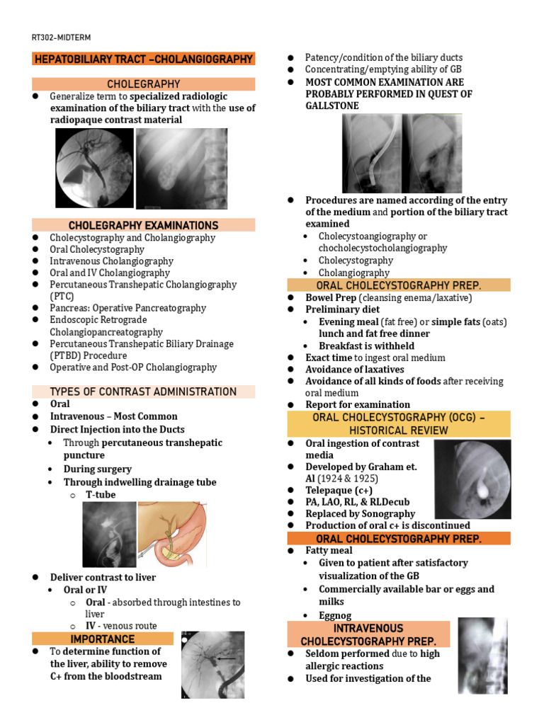 Rt302 Hepatobiliary Midterm | PDF | Gallbladder | Bile