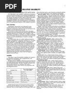 Usp Description and Solubility | PDF | Solubility | Solvent