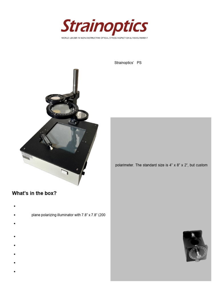 PS 100 E671 Bulletin NEW | PDF | Glasses | Refractive Index