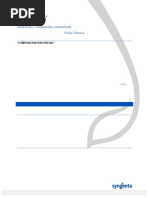 Ficha Tecnica Bingo SG | PDF | Insecticida | Agua