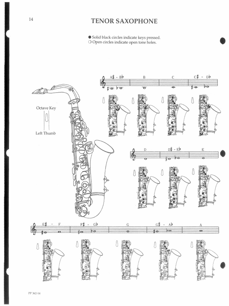 Tenor Sax FC | PDF