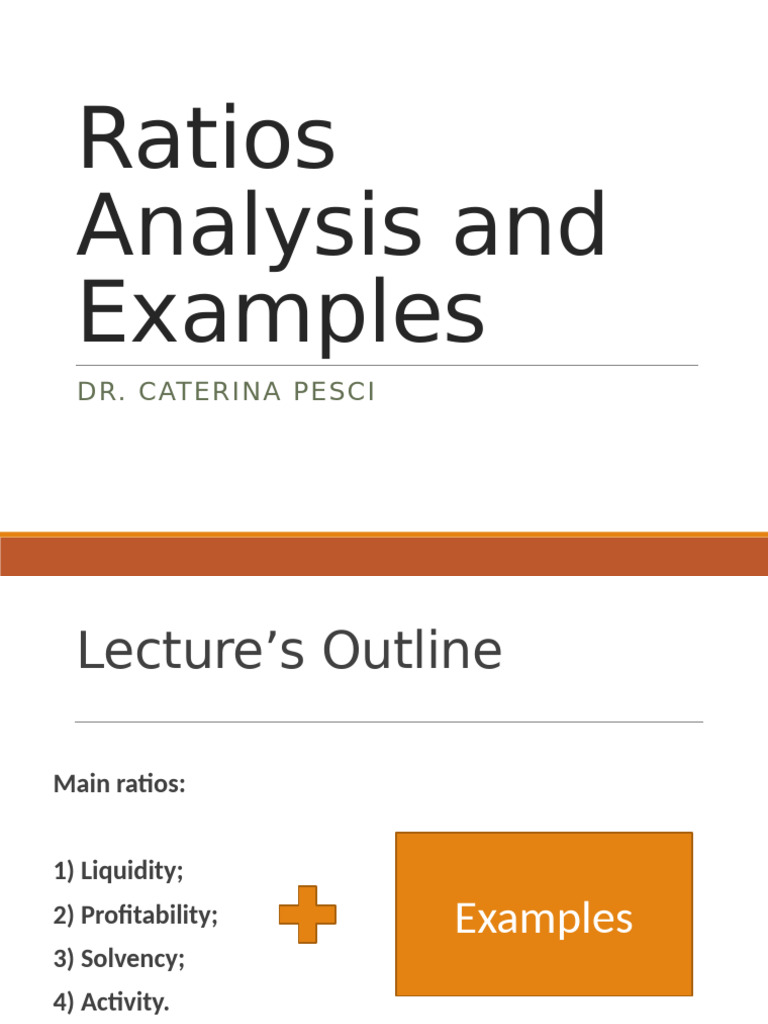 Financial Ratios: Analysis & Examples | PDF | Dividend | Stocks