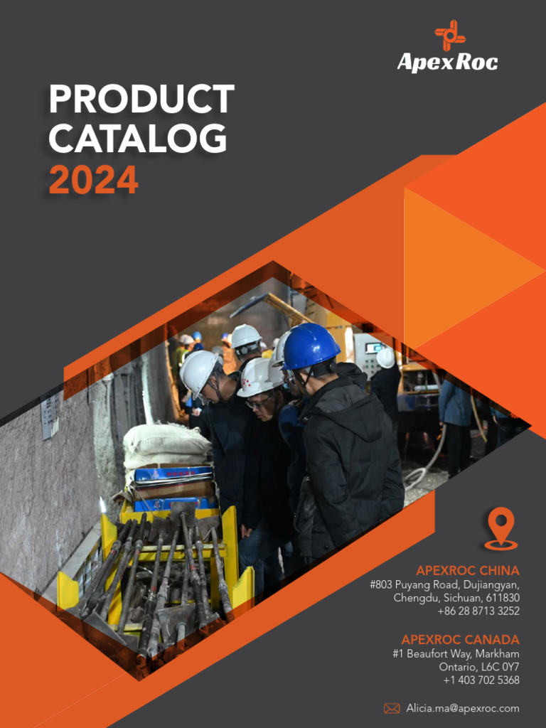 ApexRoc Product Catalog 2024 | PDF | Screw | Drill