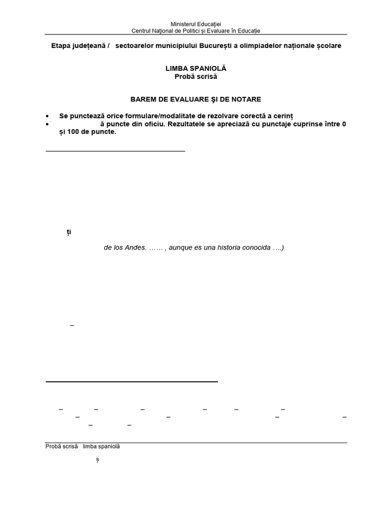 Spaniola 11 N Bar | PDF