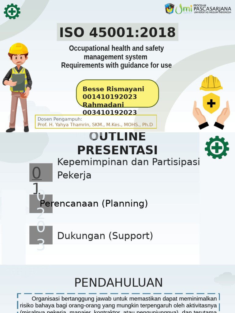 SMK3 Iso 45001 | PDF | Karier & Perkembangan