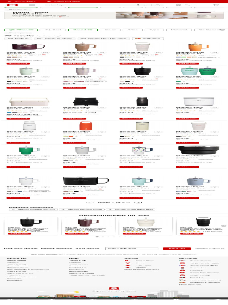 Stanley Target | PDF | Target Corporation