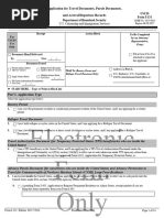 SAMPLE I 485 Cover Letter | PDF