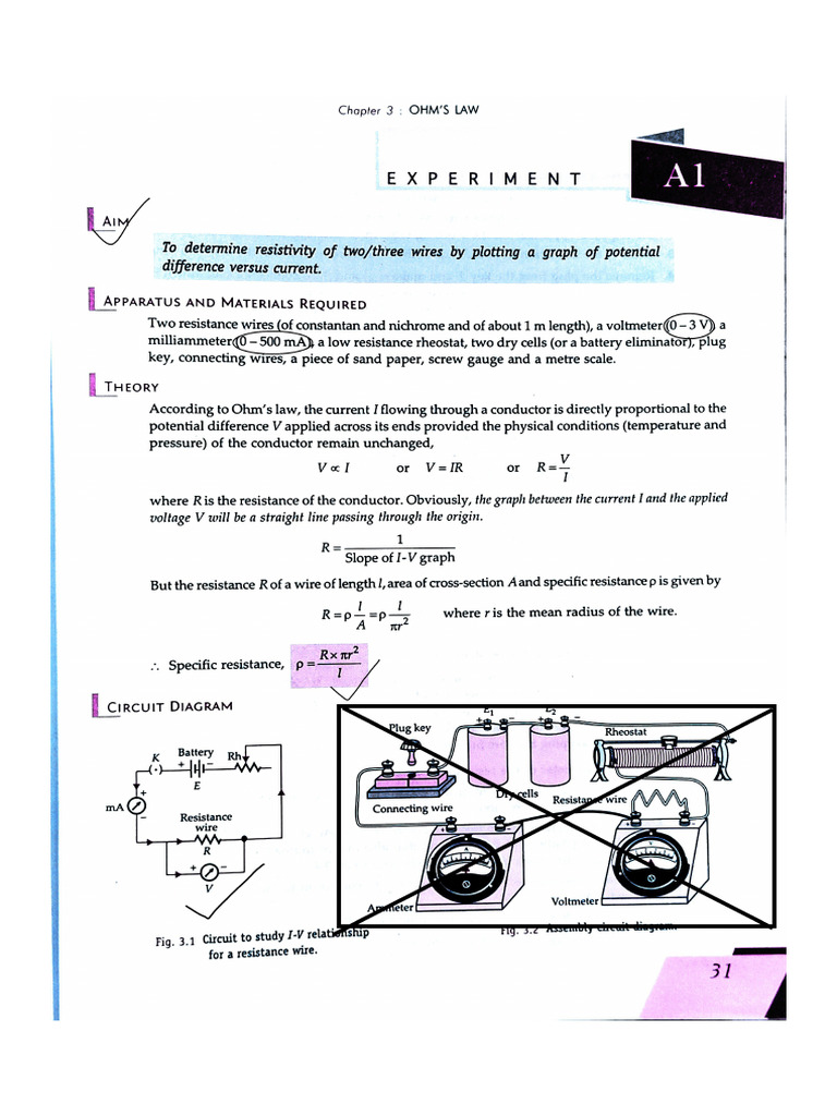 Experiment (Section-A & Section-B) | PDF