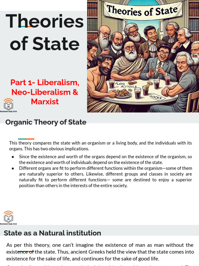 Theories of State - 1 | PDF | Marxism | Liberalism