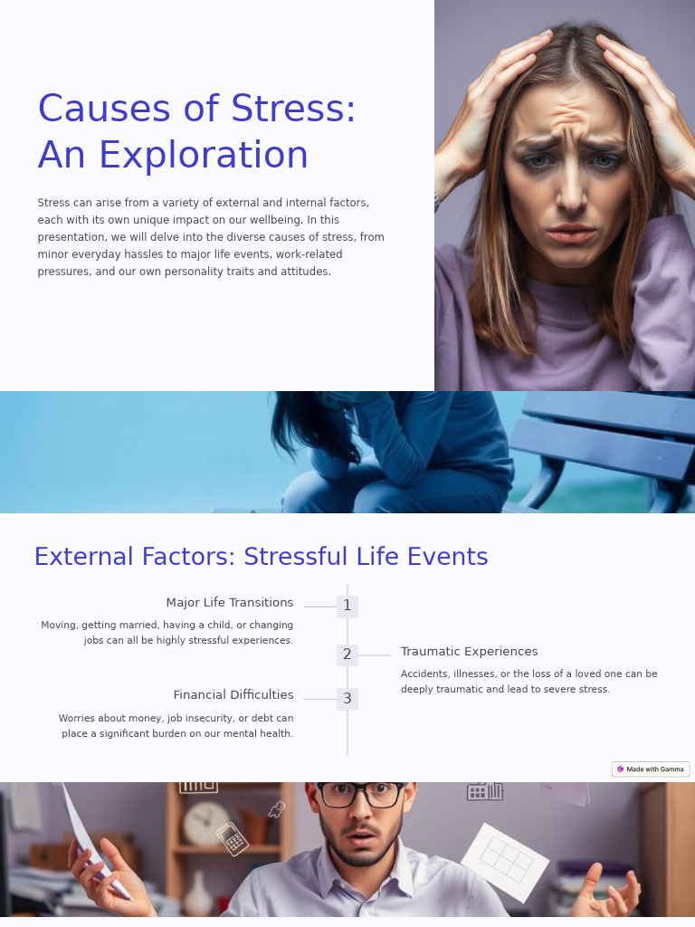 Understanding Stress Triggers | PDF | Optimism | Cognition