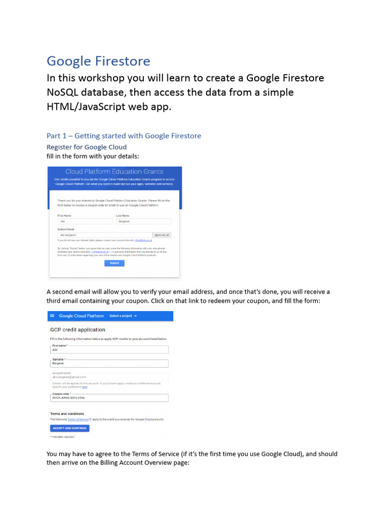 5CS022 - Google Firestore | PDF | No Sql | Data