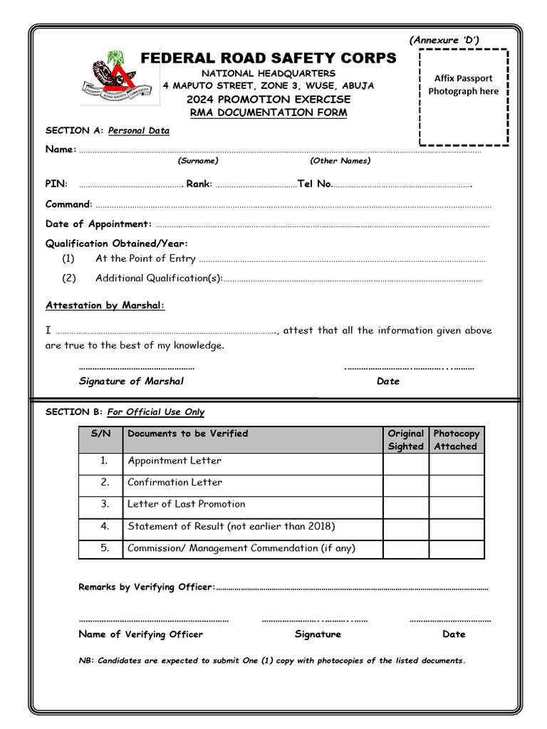 2024 Rma Documentation Form | PDF