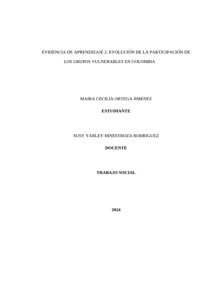 Ortega Maira Lineadetiempo | PDF